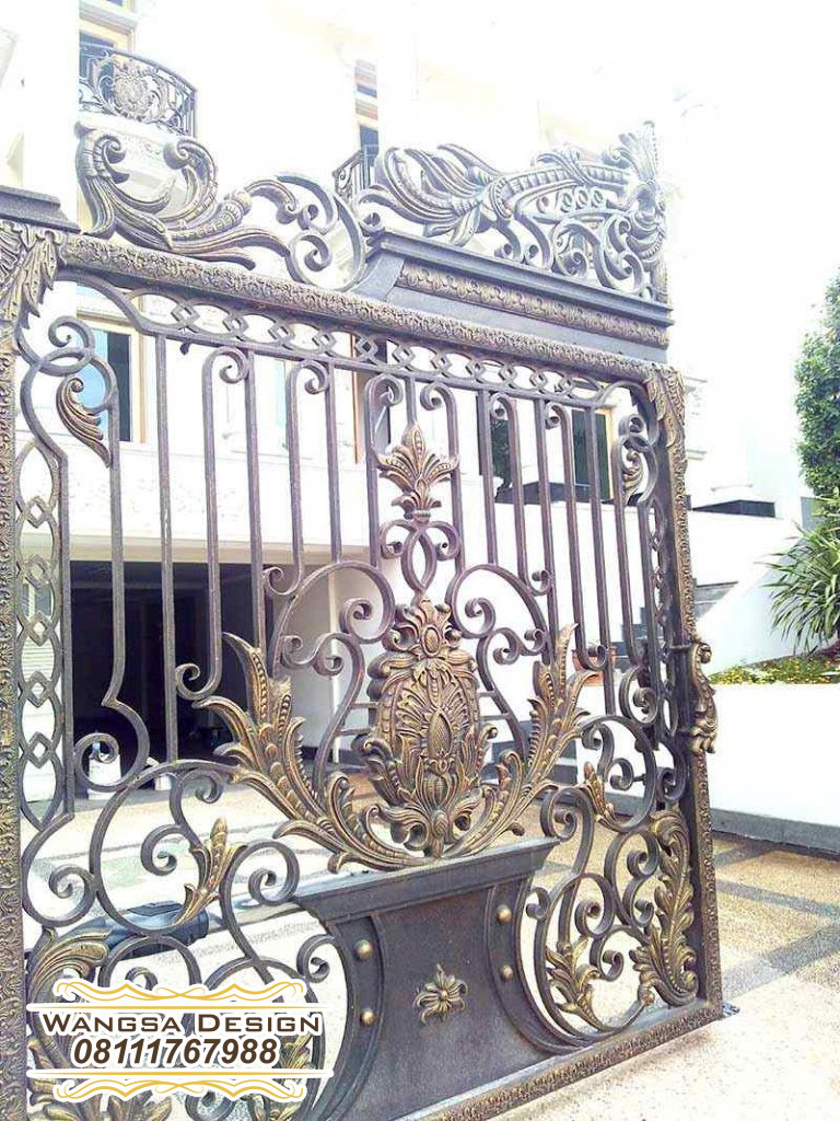 Harga Pagar Besi Tempa Klasik Per Meter 2023, Mewah Minimalis