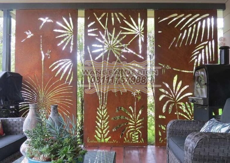 Harga dan Model Pagar Laser Motif Cutting Minimalis Mewah dan Modern ...