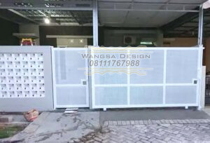 30+ Model Pagar Industrial, Pagar Rumah Industrial Minimalis