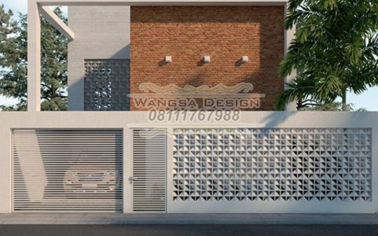 30+ Model Pagar Industrial, Pagar Rumah Industrial Minimalis