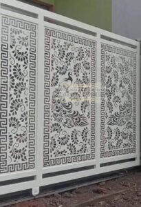 Harga dan Model Pagar Laser Motif Cutting Minimalis Mewah dan Modern ...