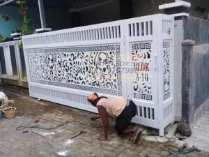 Harga dan Model Pagar Laser Motif Cutting Minimalis Mewah dan Modern ...