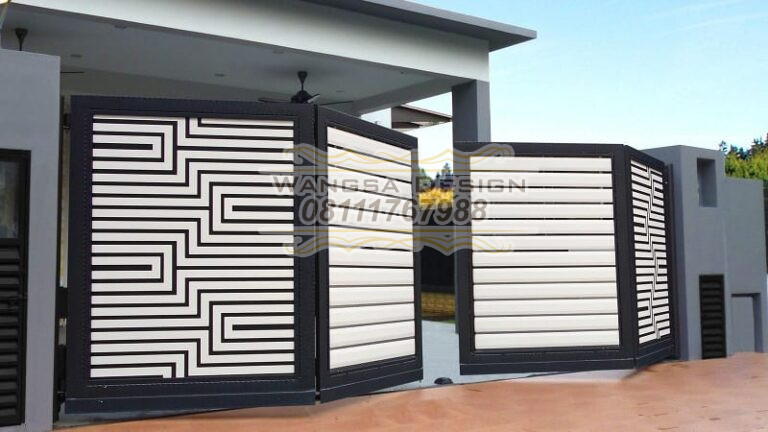 Model Pagar Lipat Dorong Minimalis dan Kelebihannya - Wangsa Design ...